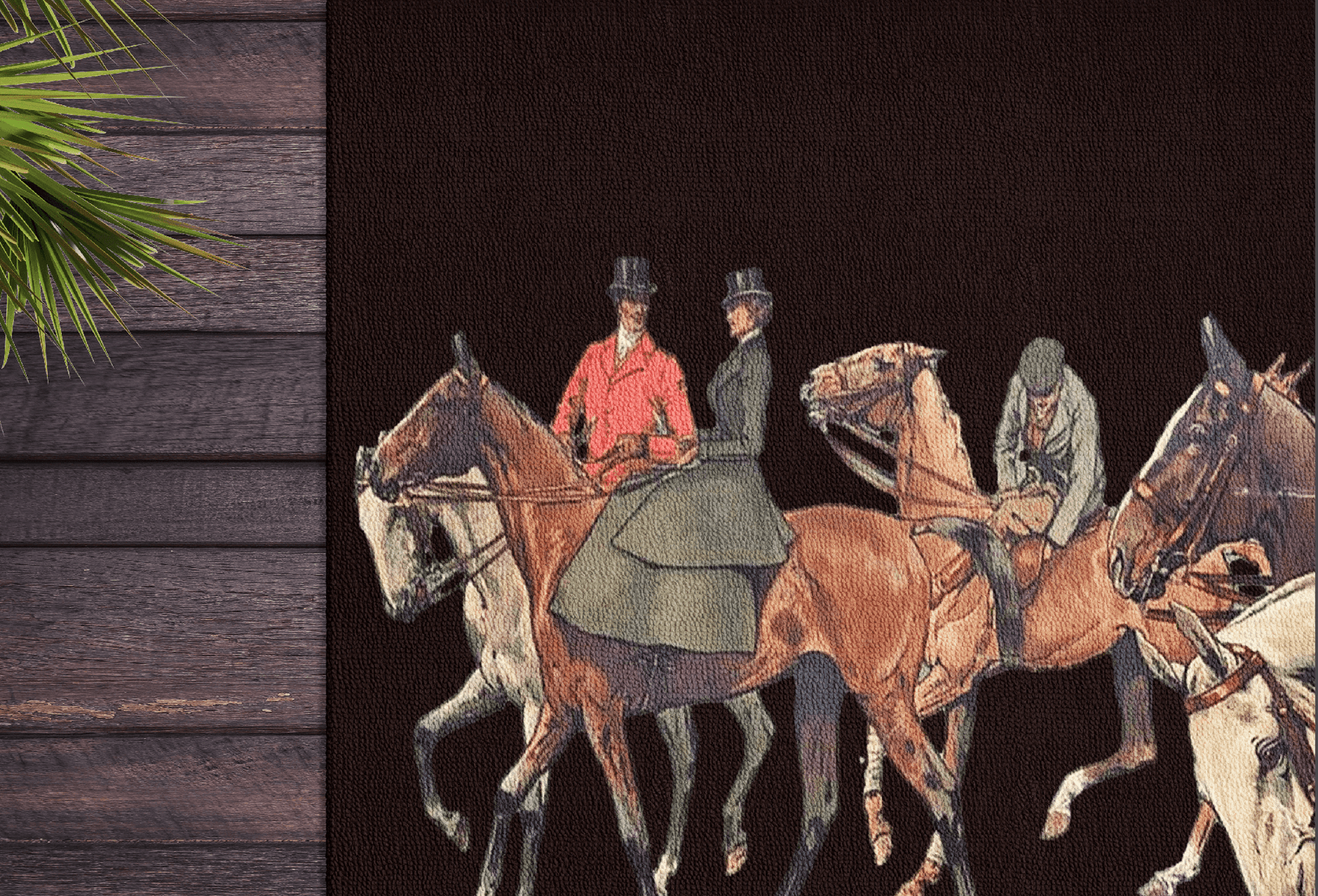 THE DUKE FOX HUNTING RUG – Middy N' Me